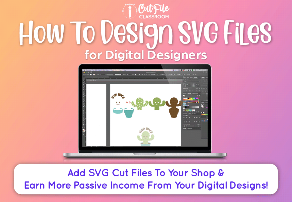 How to Design SVG Files Mini Course for Designers