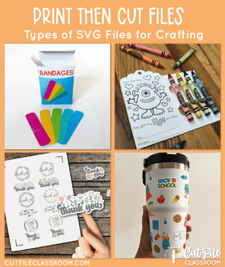 SVG Design: 6 Different Types of SVG Cut Files for Crafting