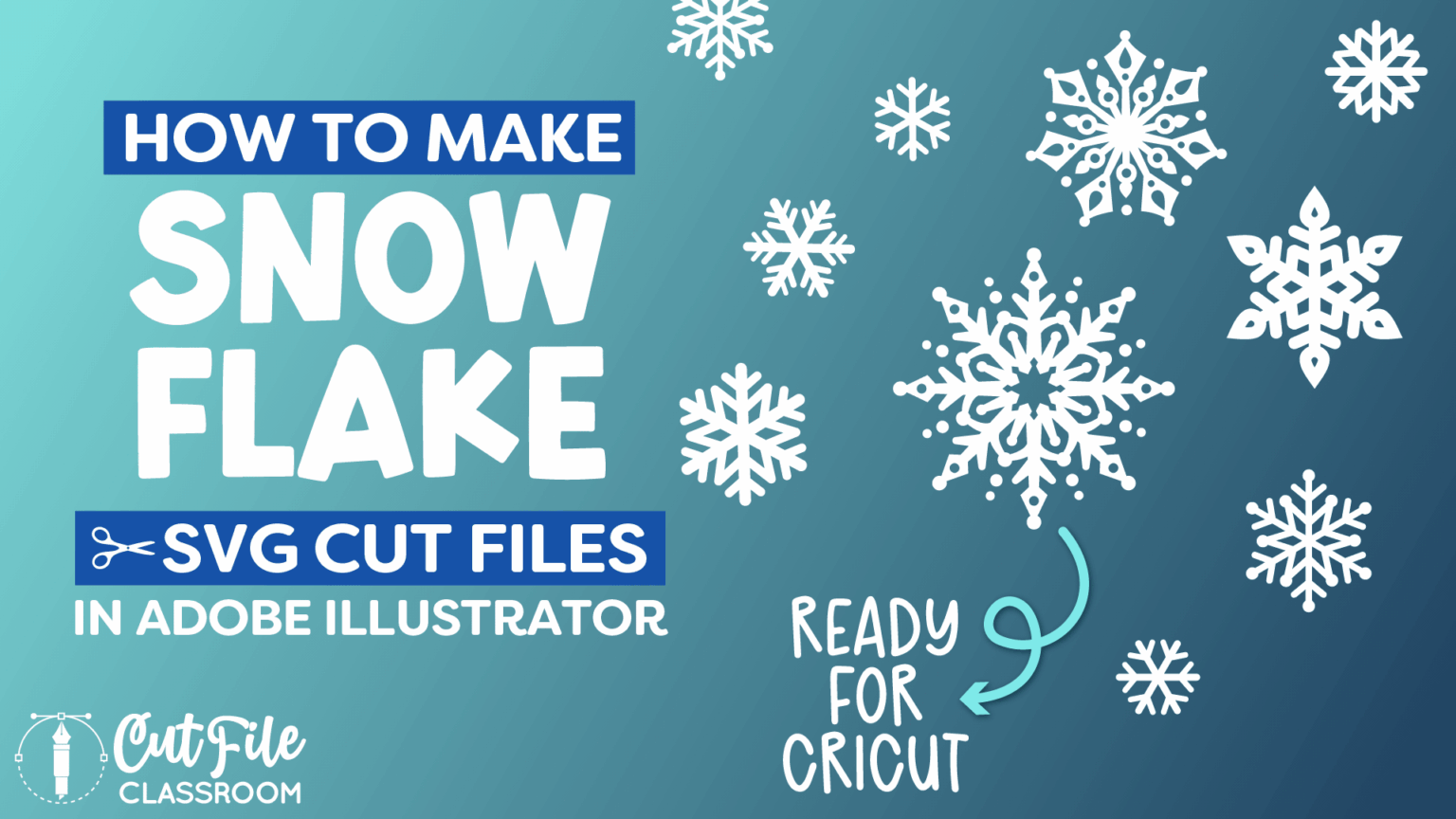 VIDEO: How to Make Snowflake SVG Files for Cricut